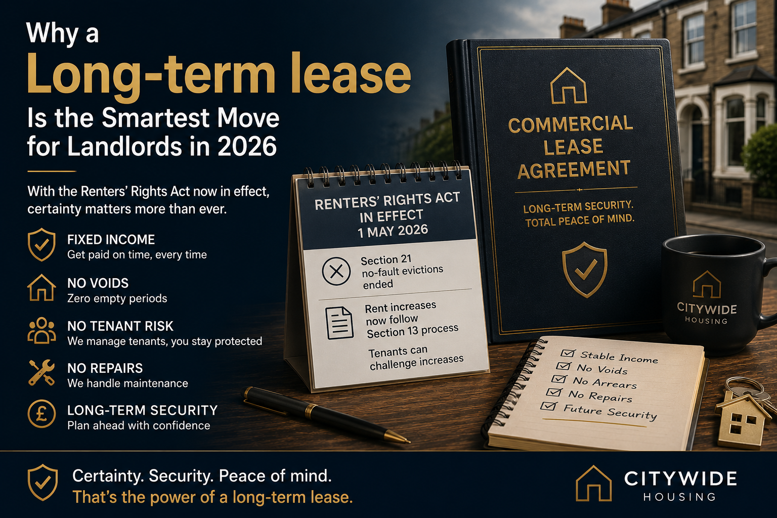Long-term lease Security for Landlords